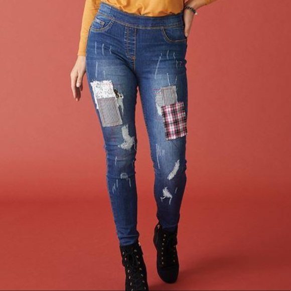 Coco + Carmen | Jeans | Nwt Coco Carmen Omg Patchwork Skinny Jean Xxl ...